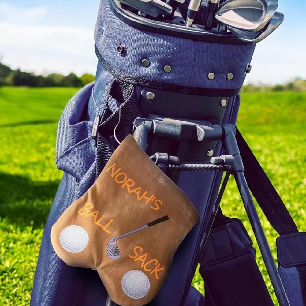 Personalized Name Golf Ball Sacks With Golf Ball Set, Portable ...