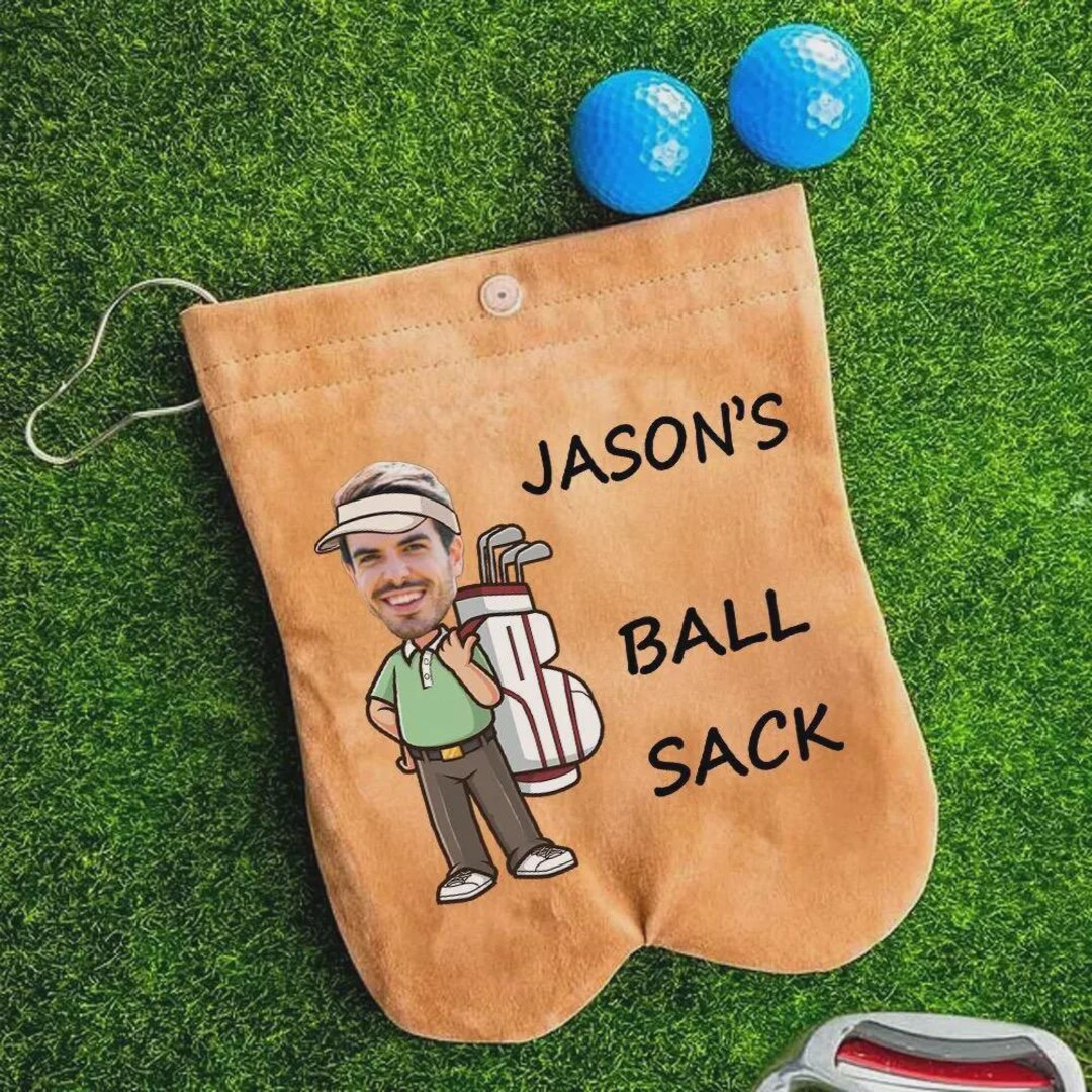 Personalized Name Golf Ball Sacks With Golf Ball Set, Portable ...