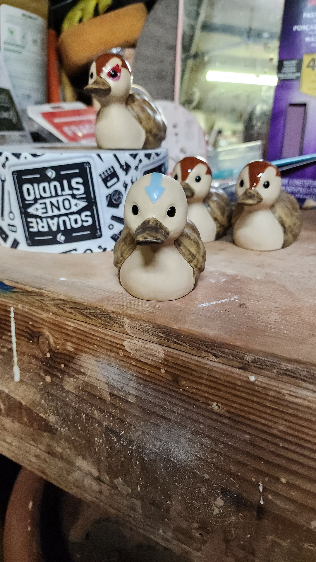 Aang Porcelain Turtle Duck - Etsy