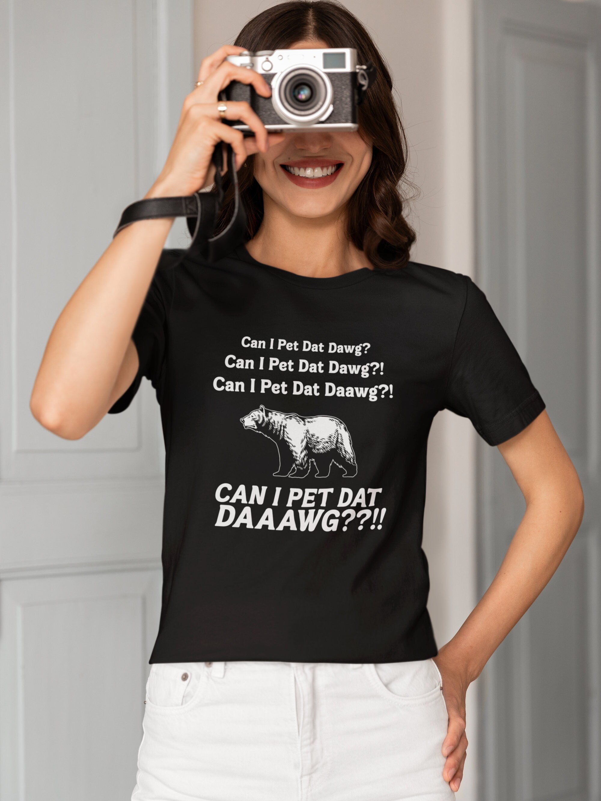 Can I Pet Dat Dog? Gen Z Humor, Cottagecore, Funny Dog Shirt, Pet That ...
