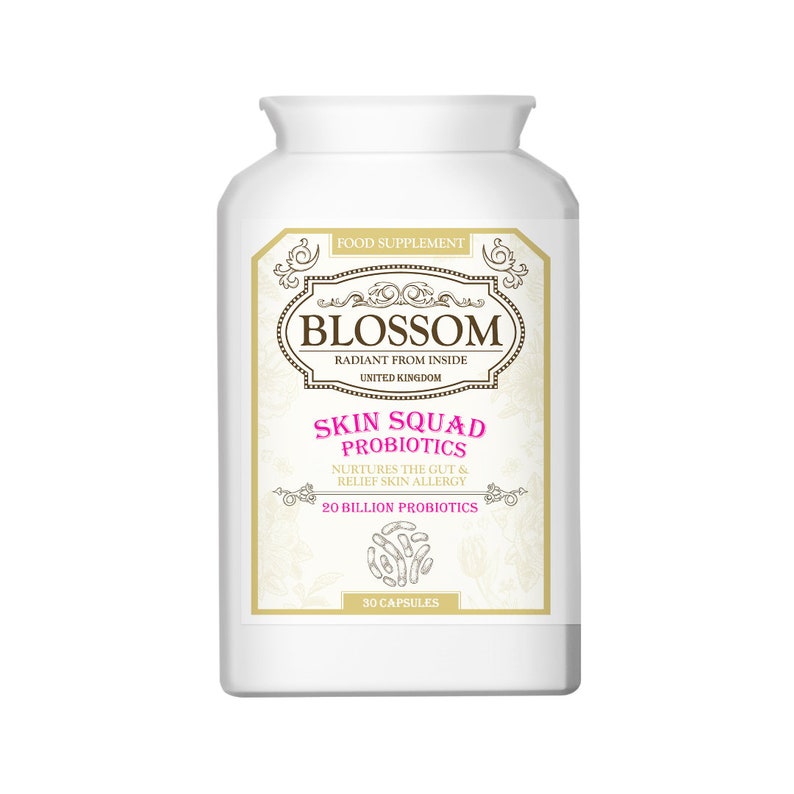 8 Strain of Probiotics Constipation, Detox, Skincare, Immunity Blossom ...
