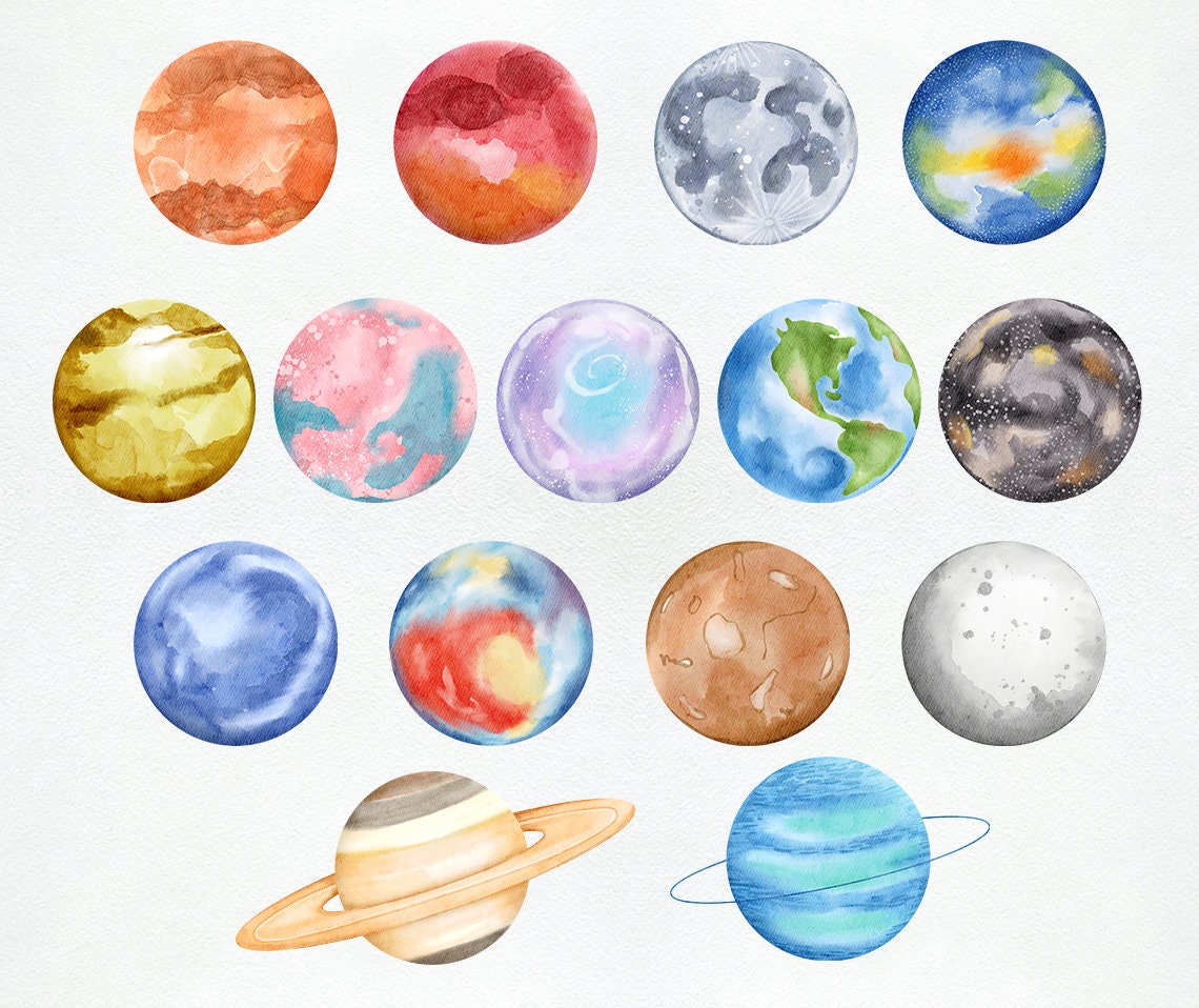 Space Galaxy Rocket Ships, Moon Sun Planets Mars Stars Astronauts, UFO ...