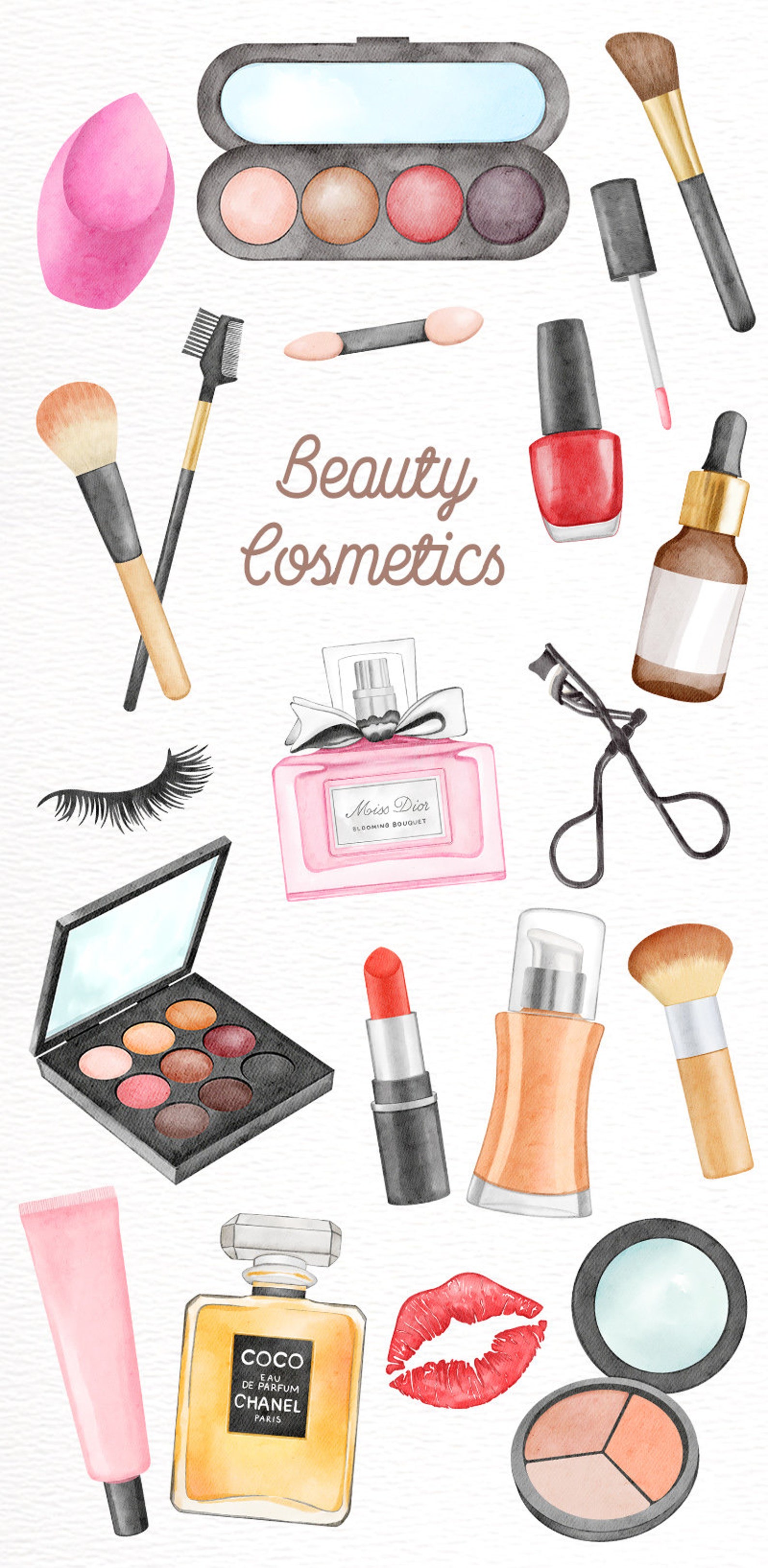 Cosmetic Beauty, Make up Addict, Lipstick Foundation Powder, Perfume ...