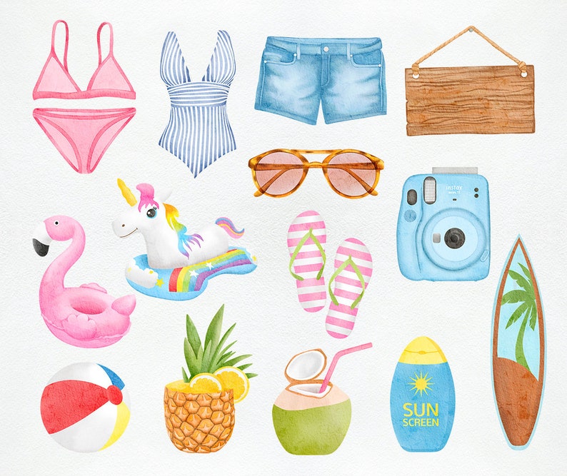 Summer Beach Vacation Travel Tropical, Surfer Surfing Sandcastle ...