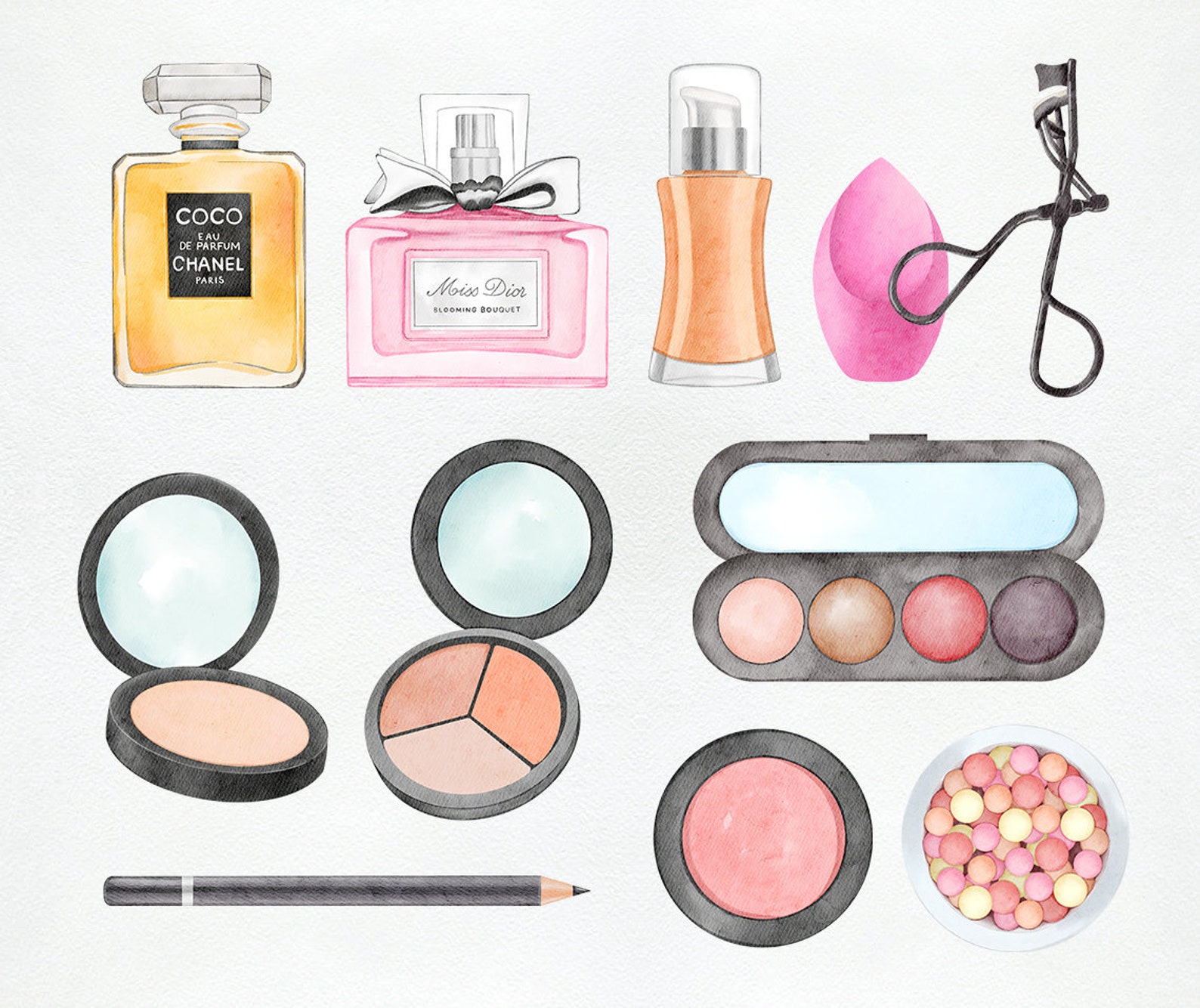 Cosmetic Beauty, Make up Addict, Lipstick Foundation Powder, Perfume ...