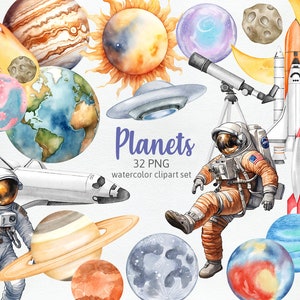 Space Galaxy Rocket Ships, Moon Sun Planets Mars Stars Astronauts, UFO ...