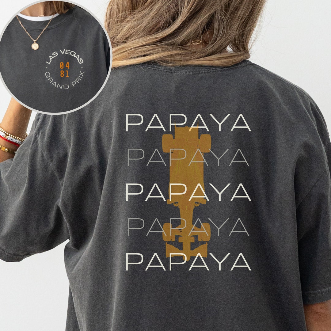 Papaya Army Mclaren Team F1 Shirt Lando Norris Oscar - Etsy