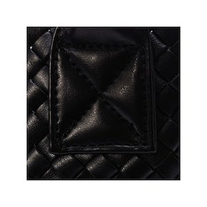 Woven Tote Bag Open Top Black - Etsy