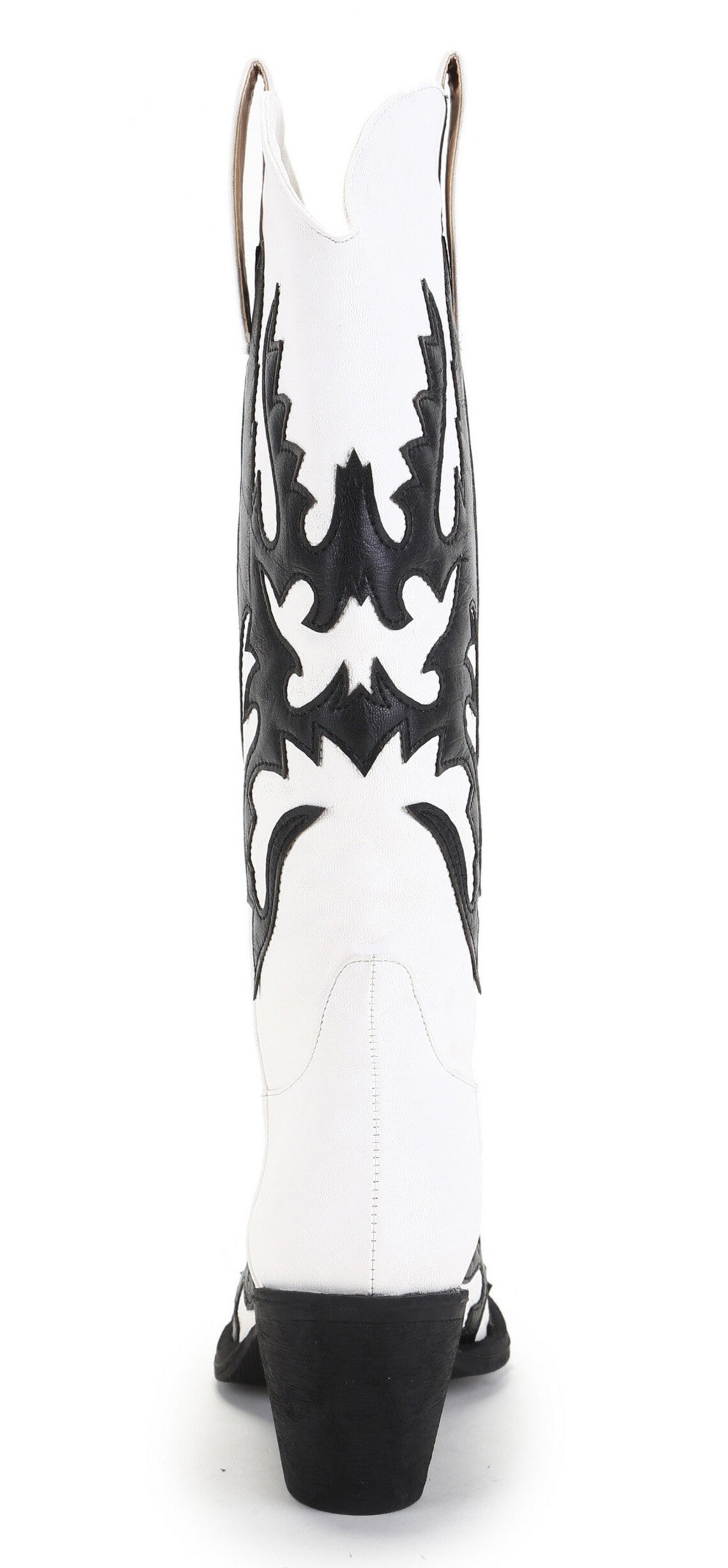 Women's Western Cowboy Knee-high Stich Patterns Pull-on Boots - Etsy