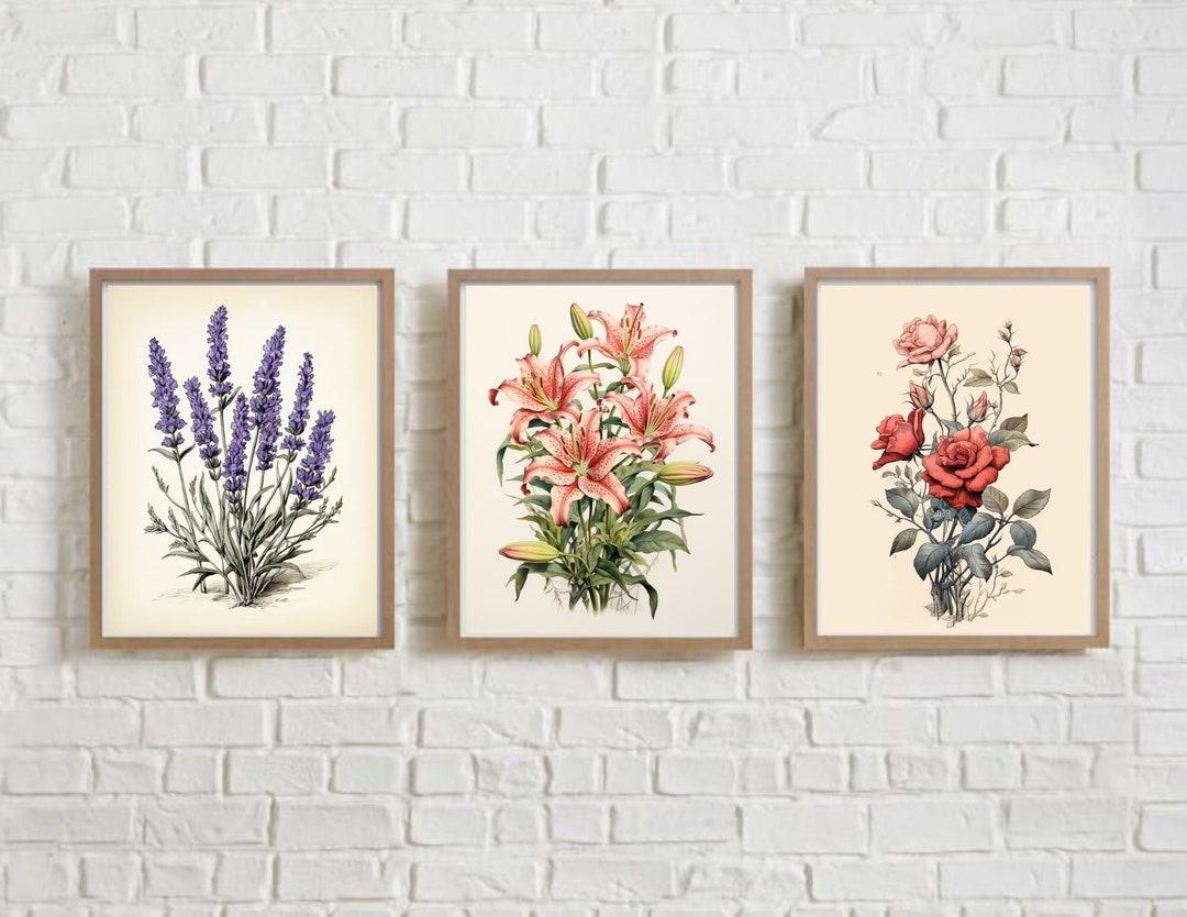 Lilies | Lily | Flowers | Nature | 17 Inch X 22 Inch | Digital Art ...