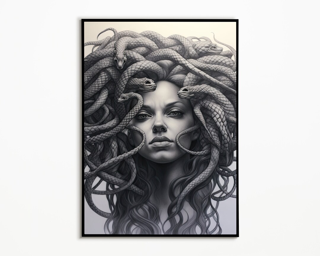 Angry Medusa. - Etsy