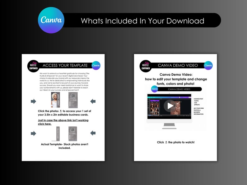 QR Code Business Card Template, Vertical Silver Gray Design (DIY Canva ...