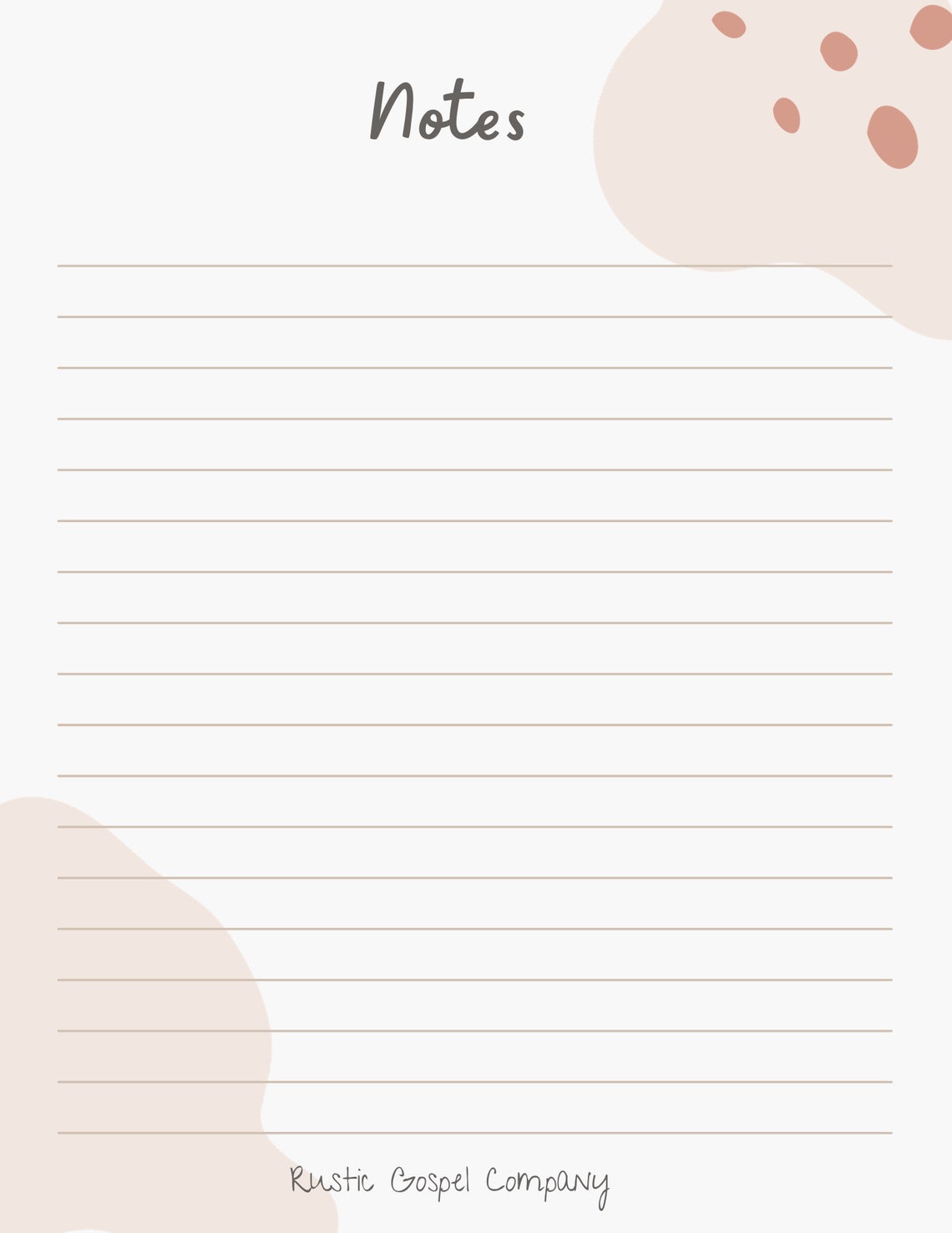 Bible Study (notes) Digital Printable - Etsy