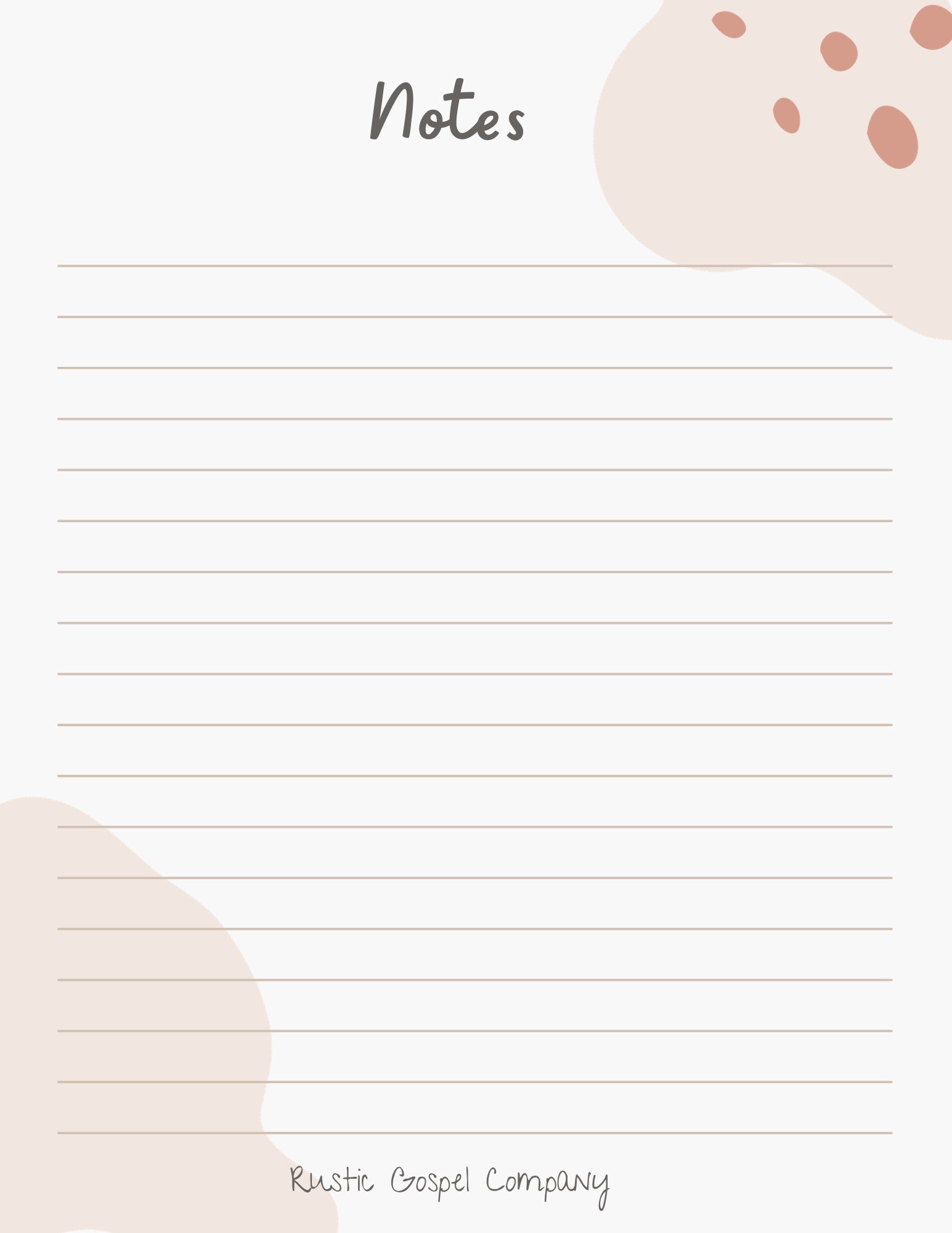 Bible Study notes Digital Printable - Etsy