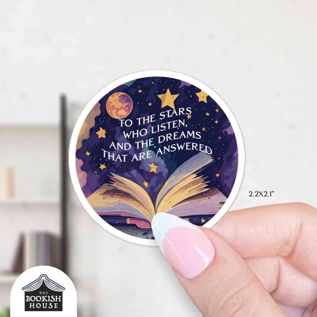 ACOTAR Velaris Sticker, Sarah J Maas, Bookish Sticker, Kindle Stickers ...