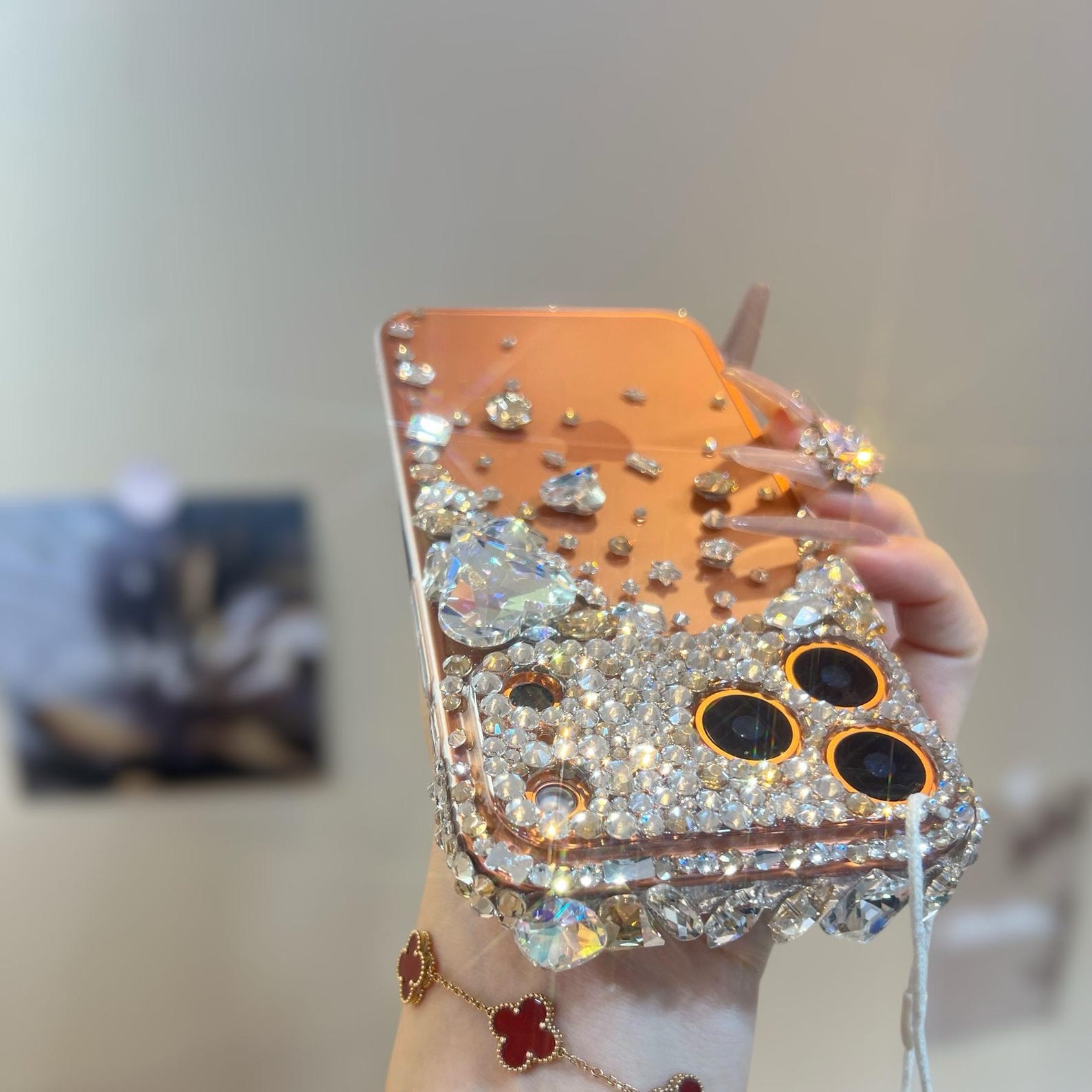 Bling Austrian Crystal iPhone Case: Sparkling Bling Austrian Diamond ...