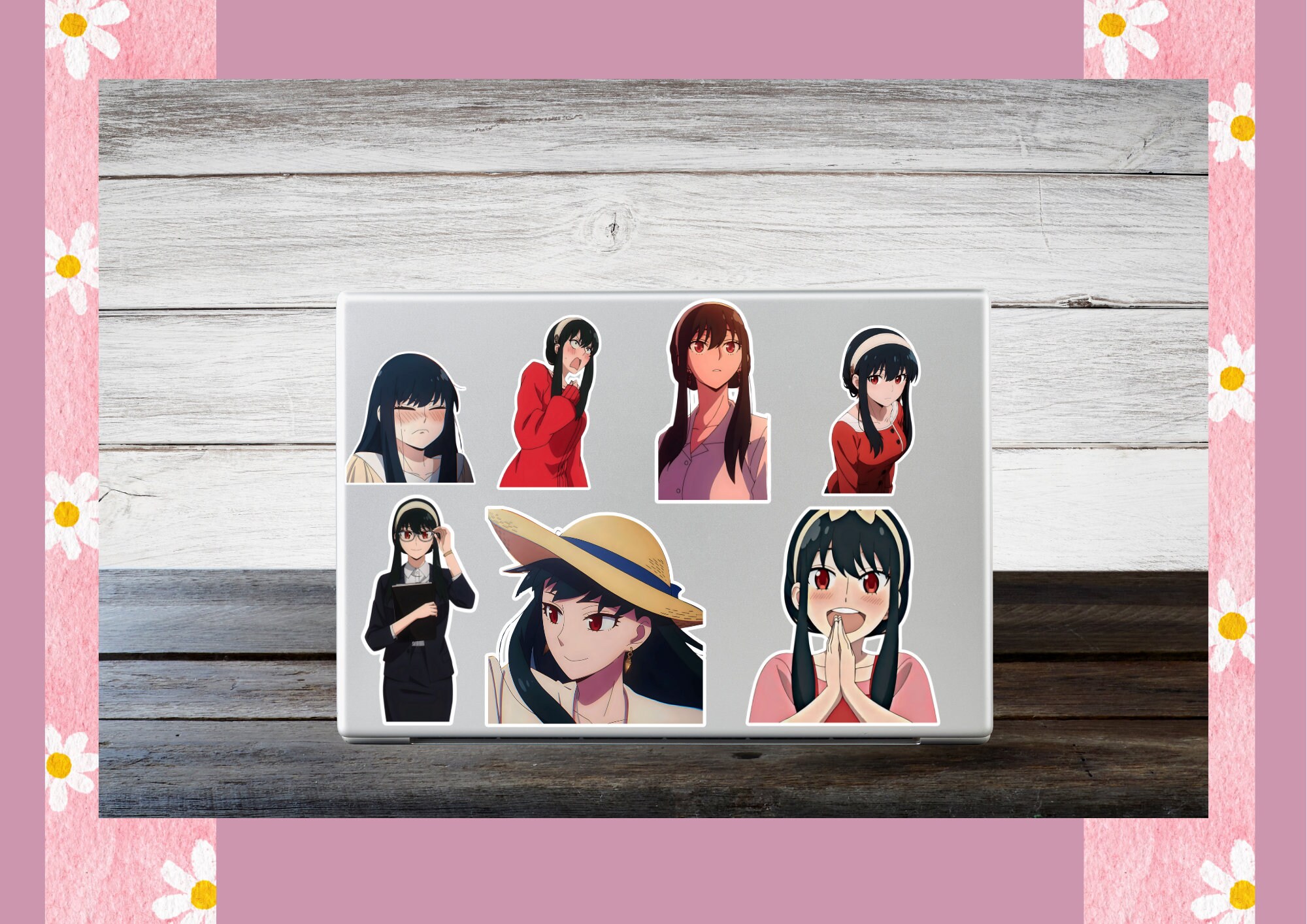 Anime Stickers Png Pack, Yor Forger Anime Stickers,ipad Sticker ...