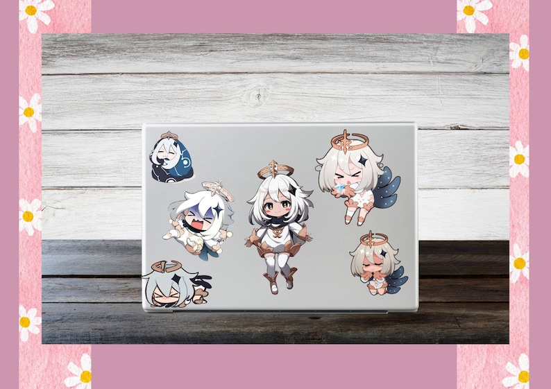 Anime Stickers Png Pack, Genshin Impact paimon, Gamer, Discord, Cute ...