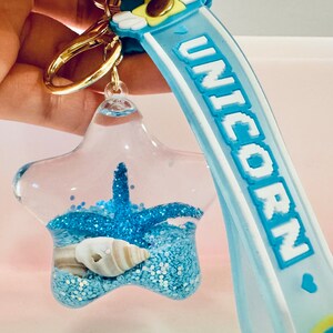 Kawaii Liquid Keychain, Star Shaker Keychain, Fidget Toy for Kids ...