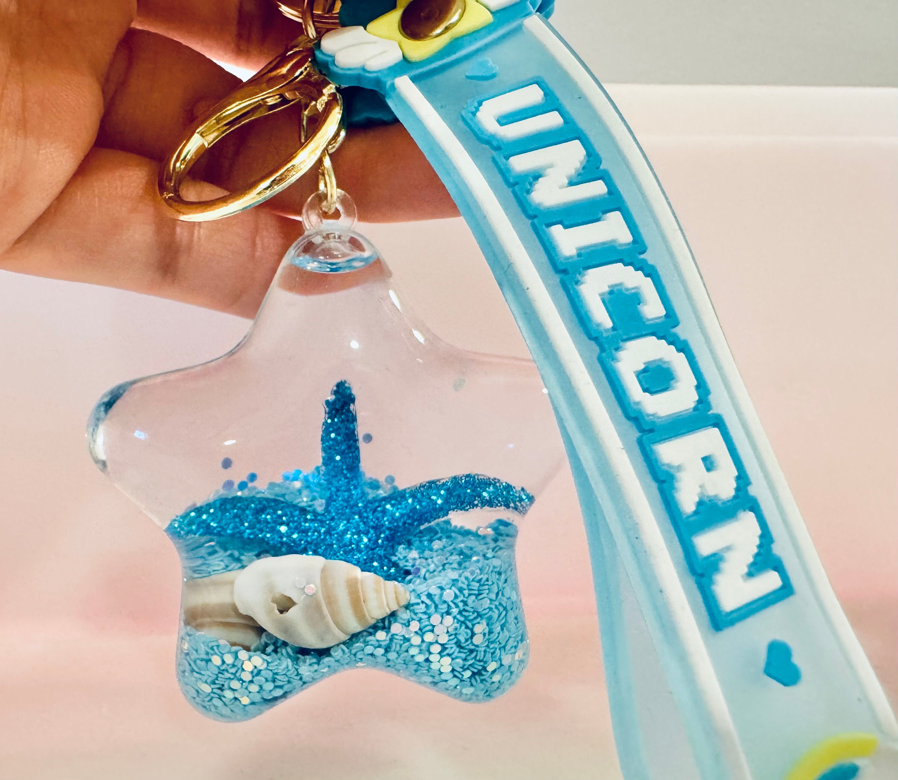 Kawaii Liquid Keychain, Star Shaker Keychain, Fidget Toy for Kids ...