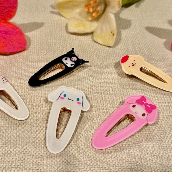 Cute Hair Clips - Etsy