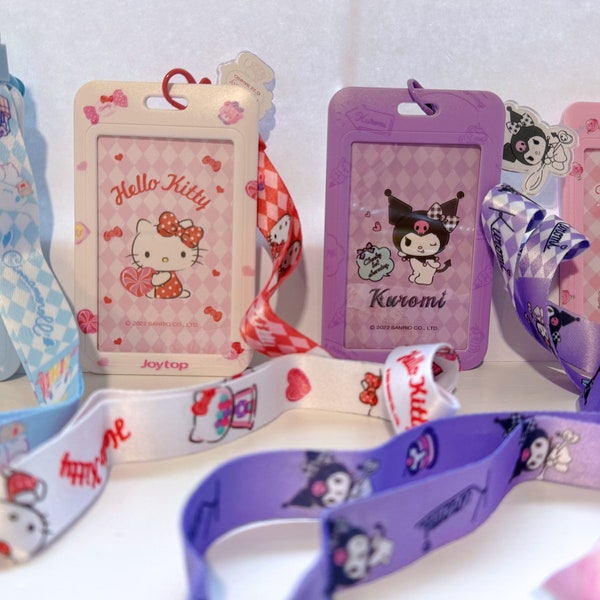 Cute Id Card Badge Holder - Etsy