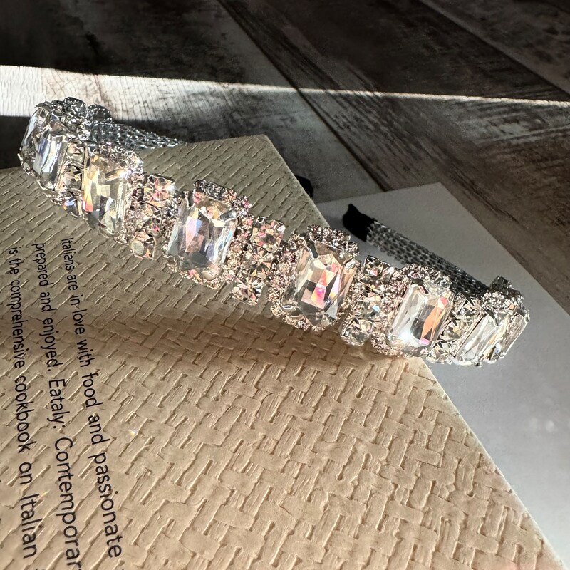Jeweled Headband - Etsy