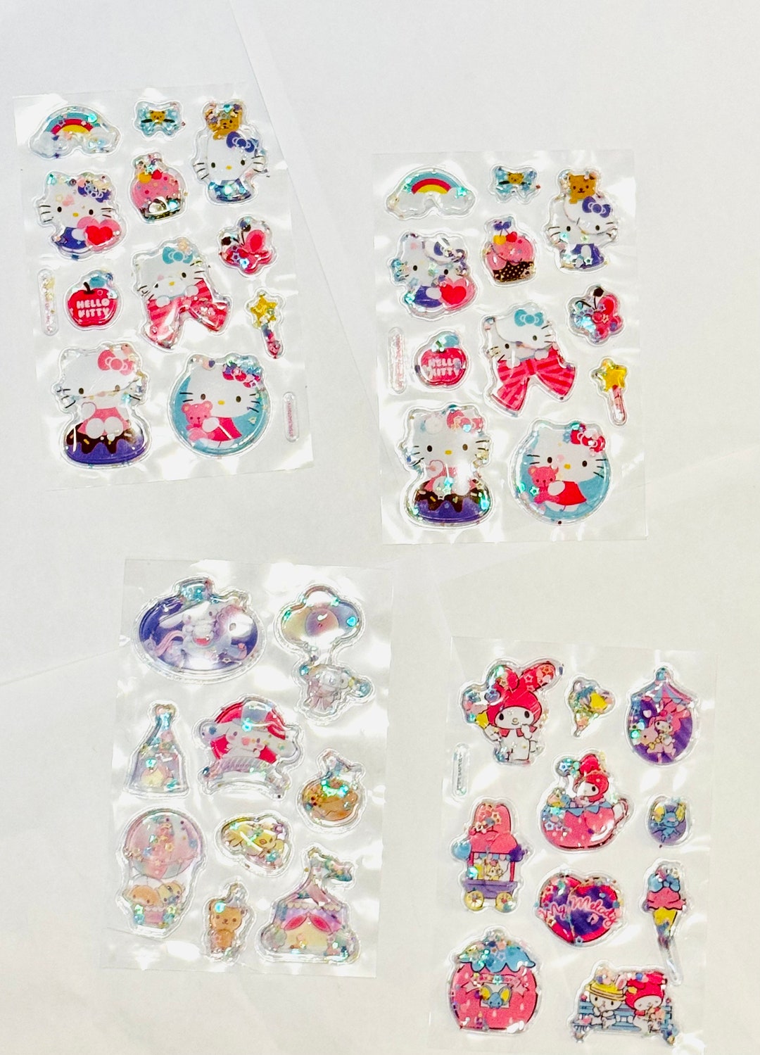 Cute Shaker Sticker, Liquid Sticker, Kawaii Sticker, My Melody Sticker ...