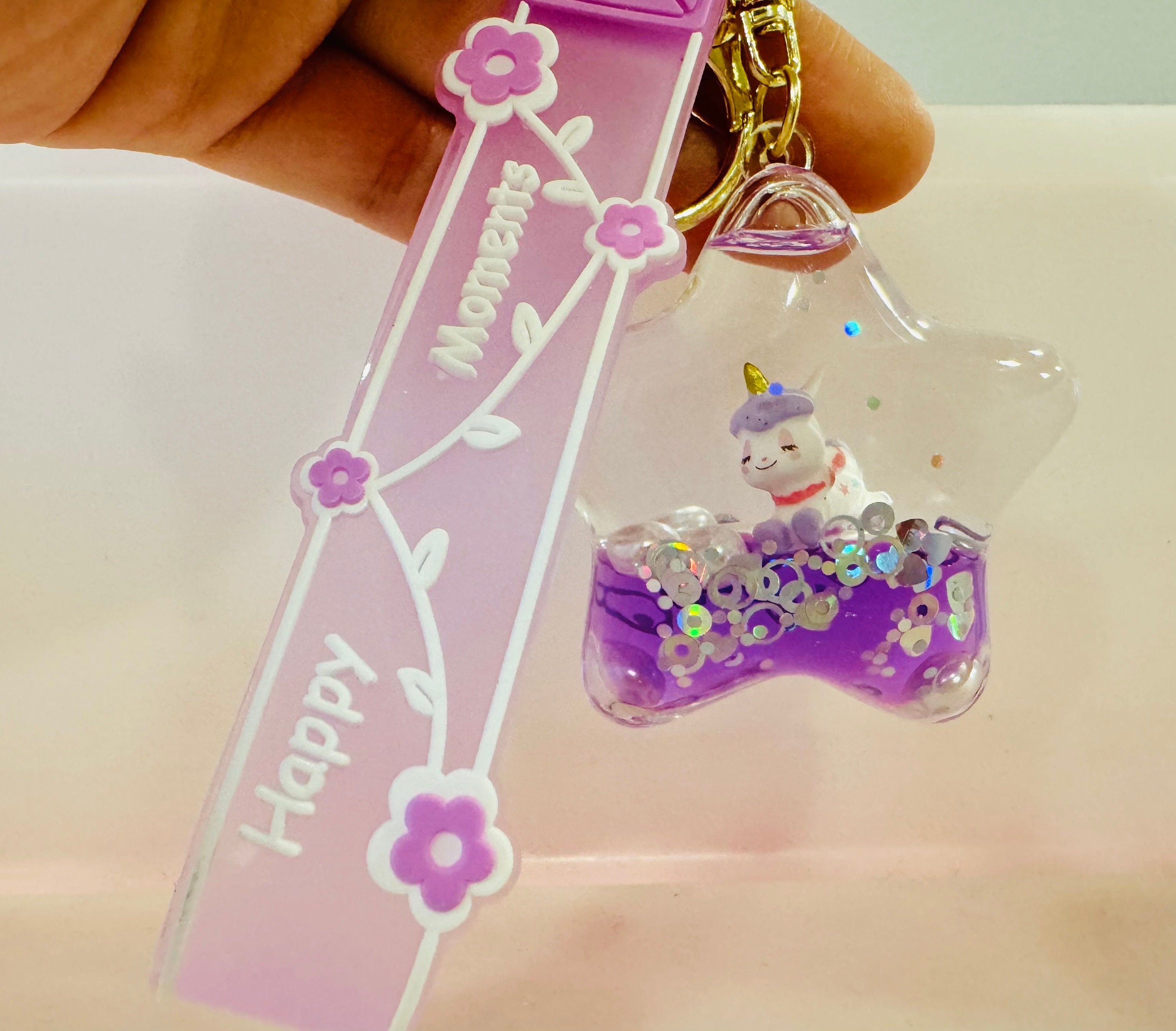 Kawaii Liquid Keychain, Star Shaker Keychain, Fidget Toy for Kids ...