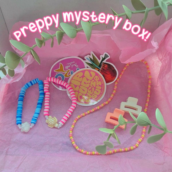 Preppy Mystery Box - Etsy