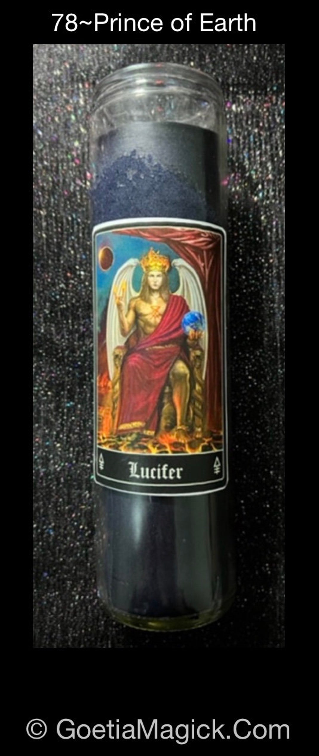 Lord Lucifer Candle - Etsy