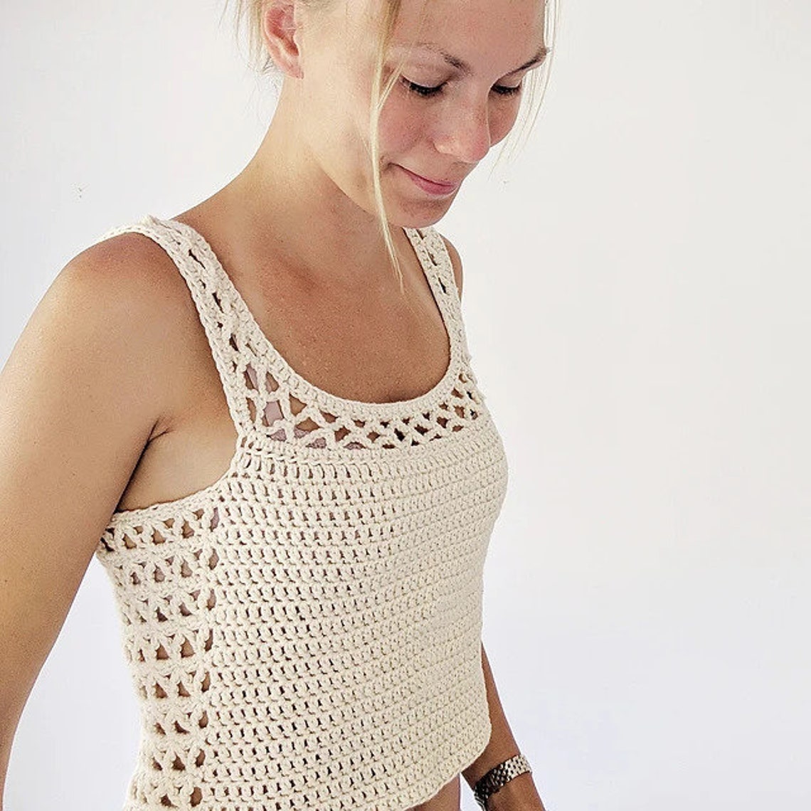 Summer Top Knitting Pattern. - Etsy