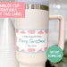 Cup of Good Cheer Personalized 40oz Tumbler Gift Tag, Christmas Gift ...