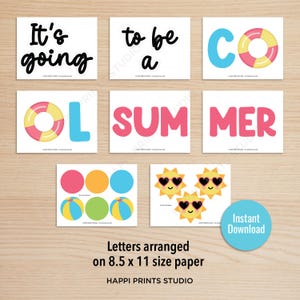Cool Summer Bulletin Board Kit, End of School Year Bulletin Board ...