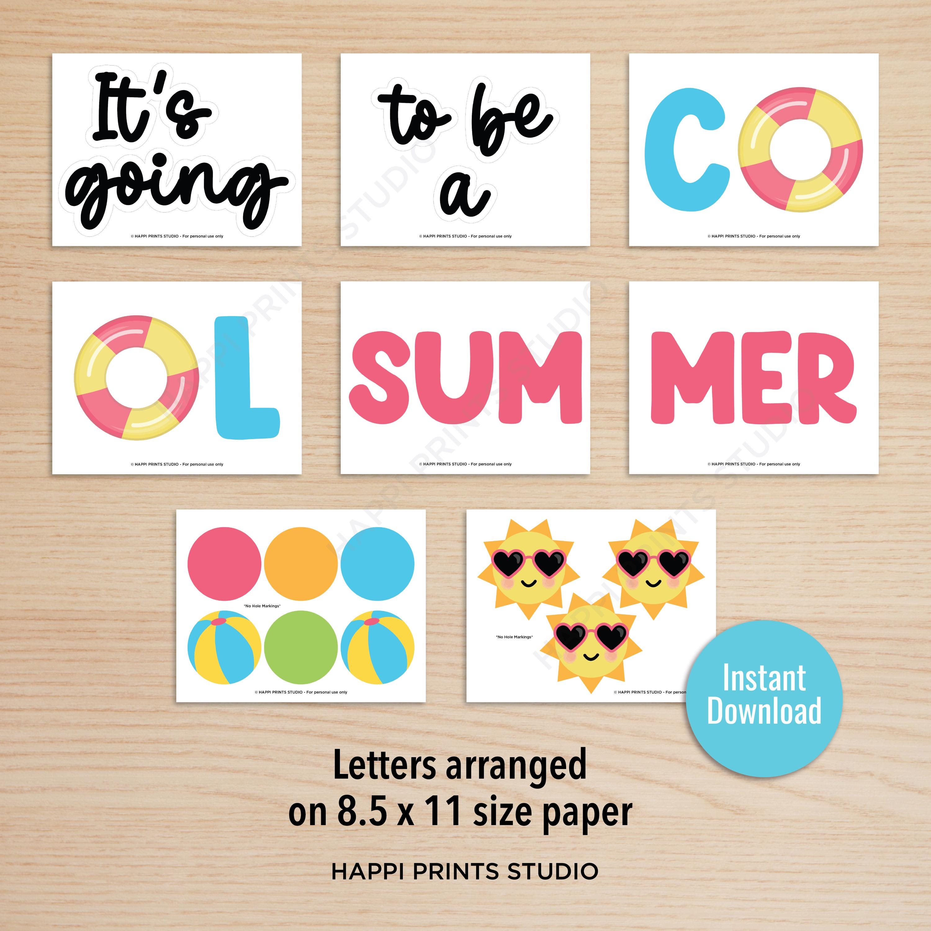 Cool Summer Bulletin Board Kit, End of School Year Bulletin Board ...