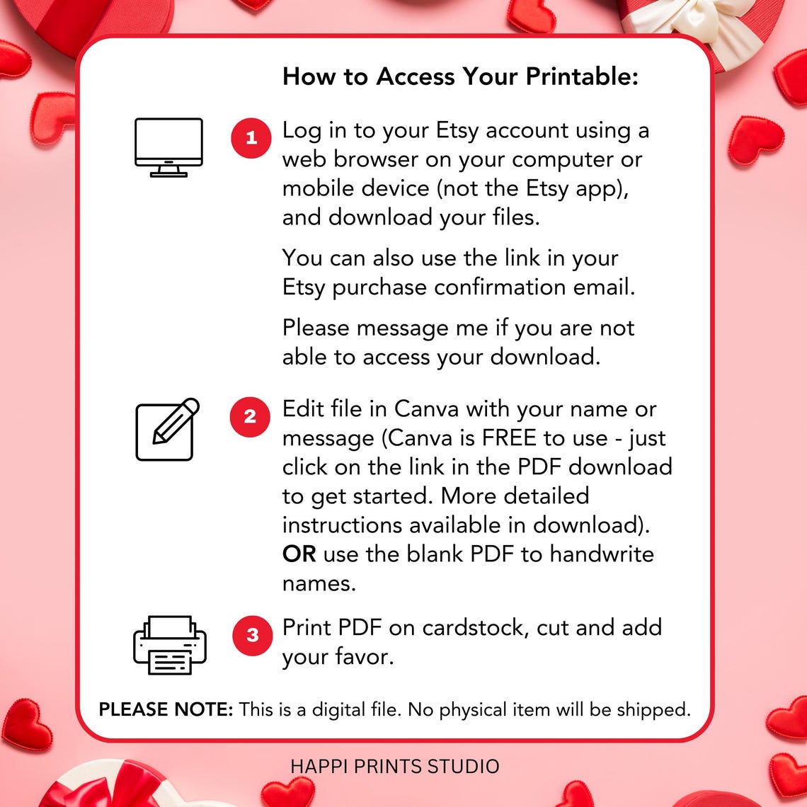 Conversation Heart Clicker Fidget Printable Tag, 3D Printed Fidget ...