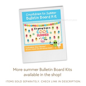Summer Era Friendship Bracelet Banner Bulletin Board Kit, End of School ...