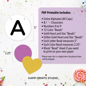 Giant Friendship Bracelet Banner, Printable Custom Birth-tay Banner ...