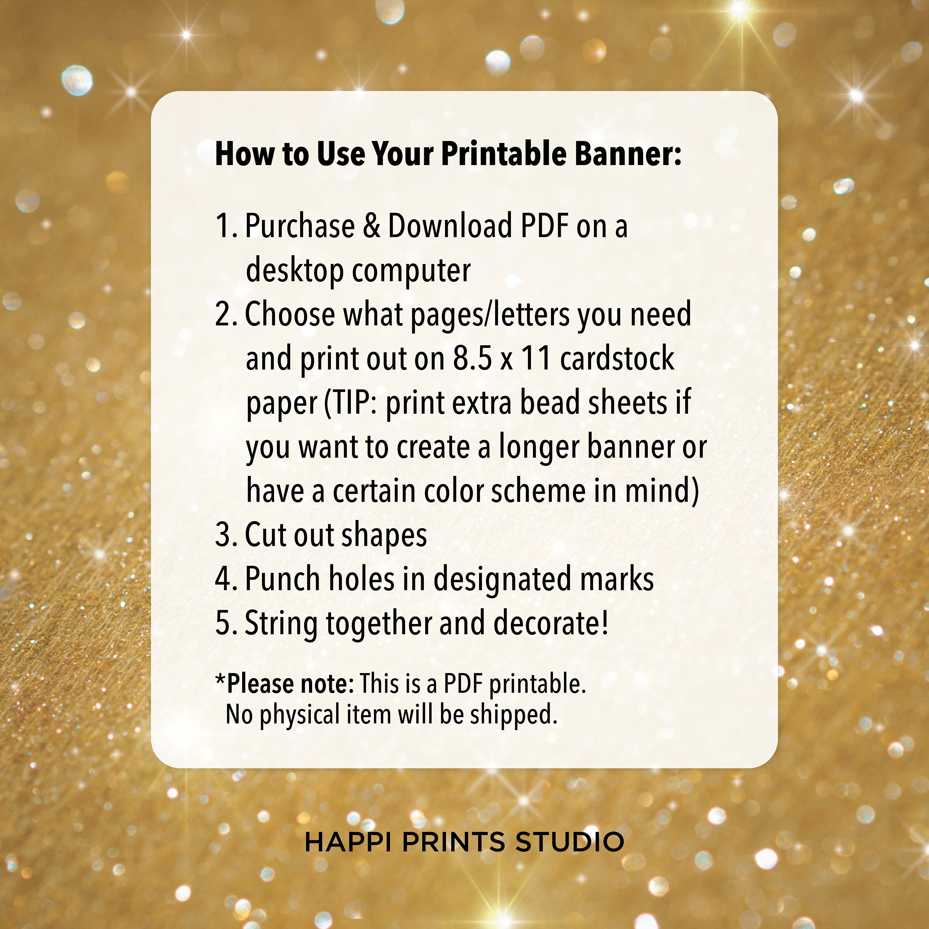 Giant Friendship Bracelet Garland, Printable Custom Birth-tay Banner ...