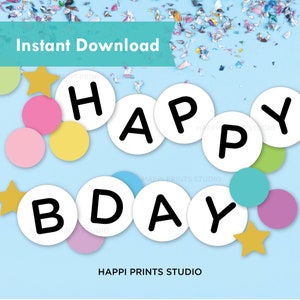 Giant Friendship Bracelet Banner, Printable Custom Birth-tay Banner ...