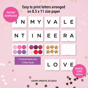 In My Valentine Era Printable Banner, Valentines Day Friendship ...