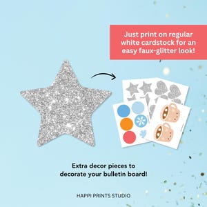 Warm and Cozy Winter Bulletin Board Kit, Mitten Hot Cocoa Winter Photo ...