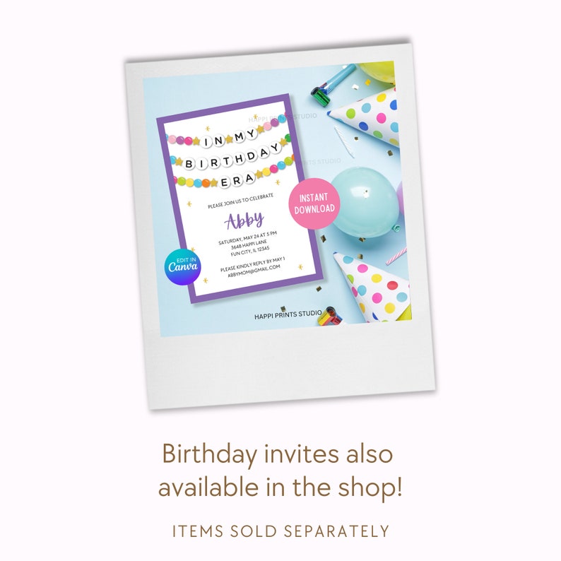 Giant Friendship Bracelet Garland, in Custom Era Banner, in My Birthday ...