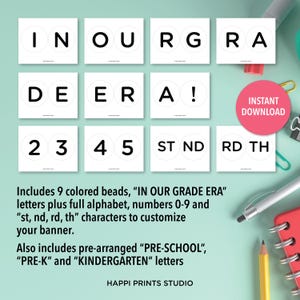 In Our Grade Era Printable Bulletin Board, Friendship Bracelet Bulletin ...