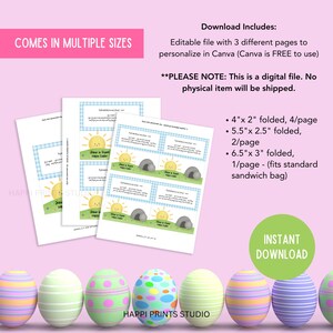 Jesus is Risen Easter Bag Topper, Printable Easter Treat Bag Topper ...