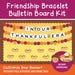 St. Patrick's Day Friendship Bracelet Charm Bulletin Board Kit, St ...