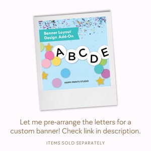 Giant Friendship Bracelet Banner, Printable Custom Birth-tay Banner ...