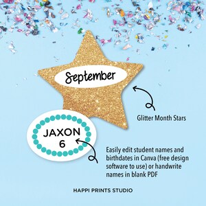 Friendship Bracelet Bulletin Board Kit, in Our Birthday Era Bulletin ...