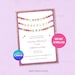 In My Bracelet Era Digital Invitation, Editable Friendship Bracelet ...
