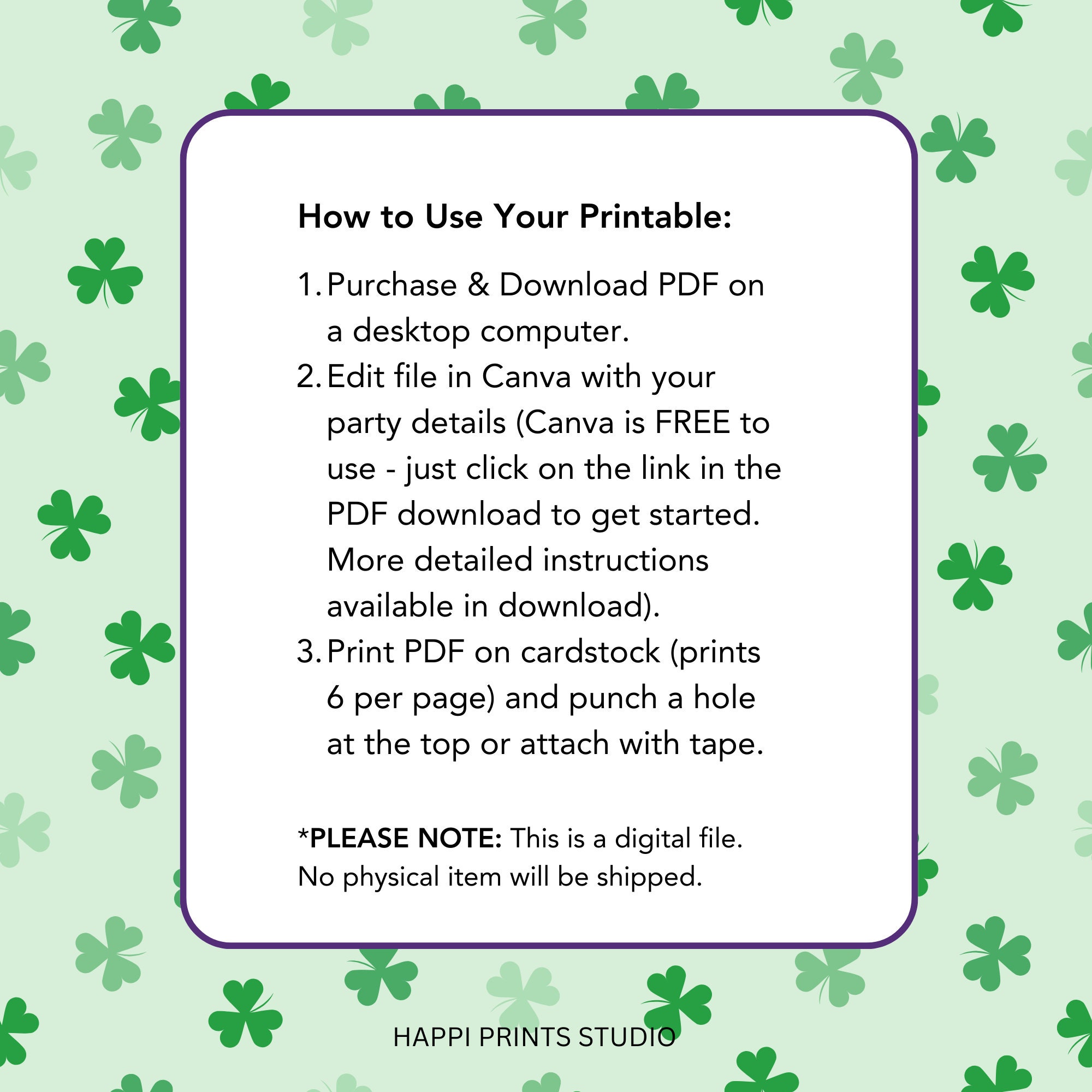 In My Lucky Era Friendship Bracelet Gift Tag Printable, Friendship ...